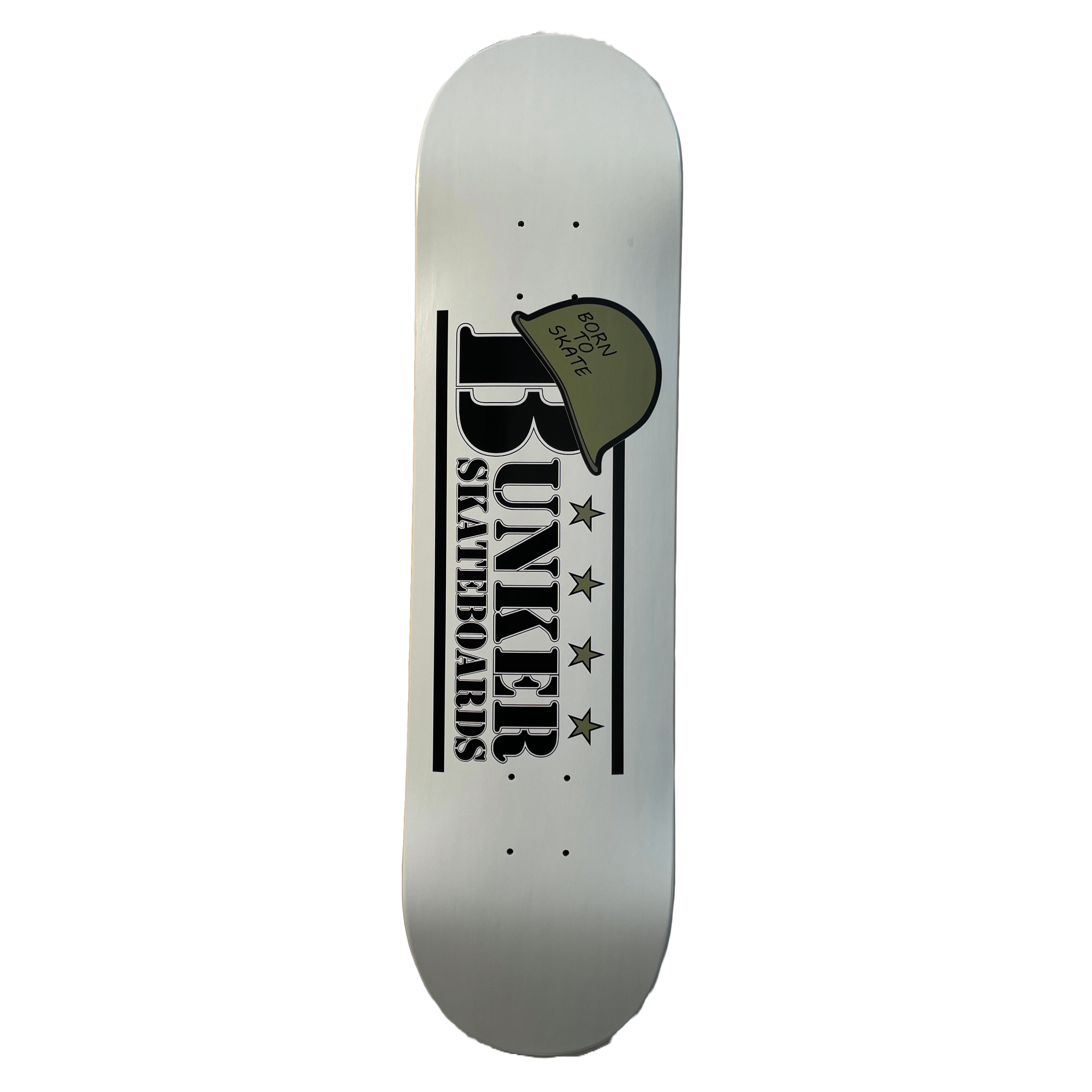 Bunker Helmet Logo Deck Bunker Skate Shop Bunker Helmet Logo Deck Bunker Skate Shop